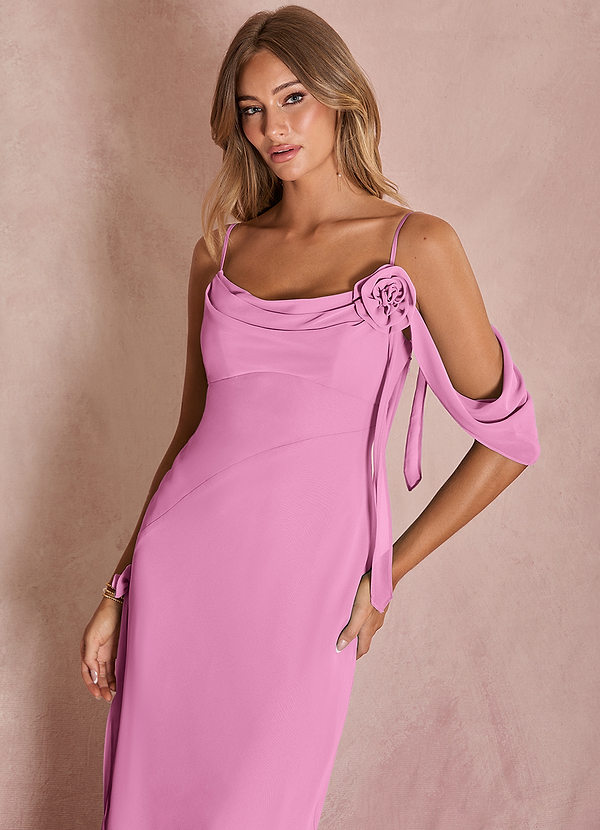 Brenda Miami Pink Maxi Dress | Azazie