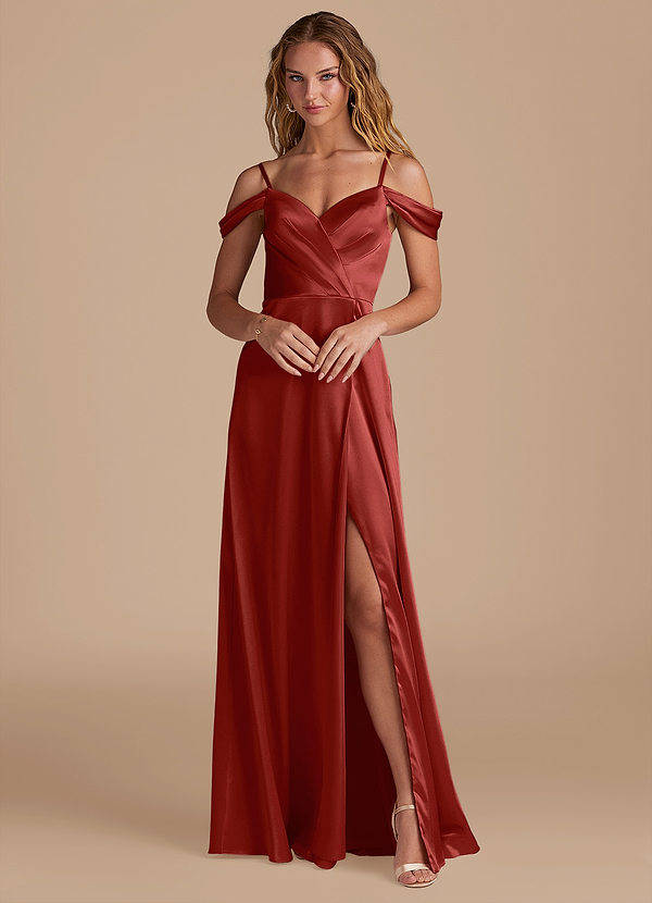Azazie Ocean Rust Bridesmaid Dresses | Azazie AU