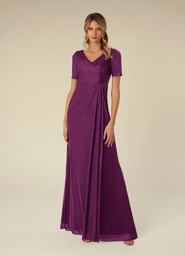 Raspberry Azazie Bessie Mother of the Bride Dress Mother of the Bride ...