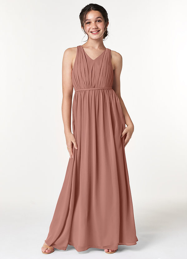 Cedar Rose Azazie Nikka JBD Junior Bridesmaid Dresses | Azazie