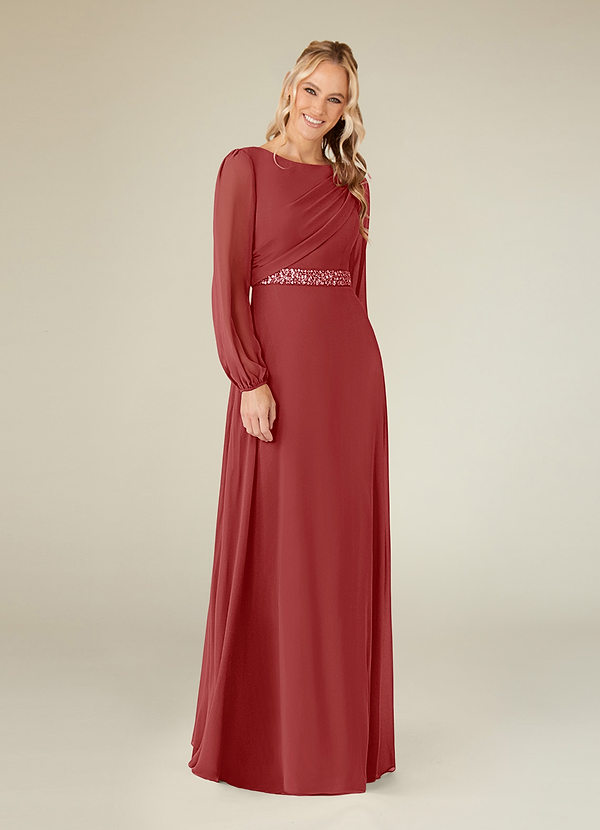 Rust Azazie Priyanka Mother of the Bride Dress Mother of the Bride ...