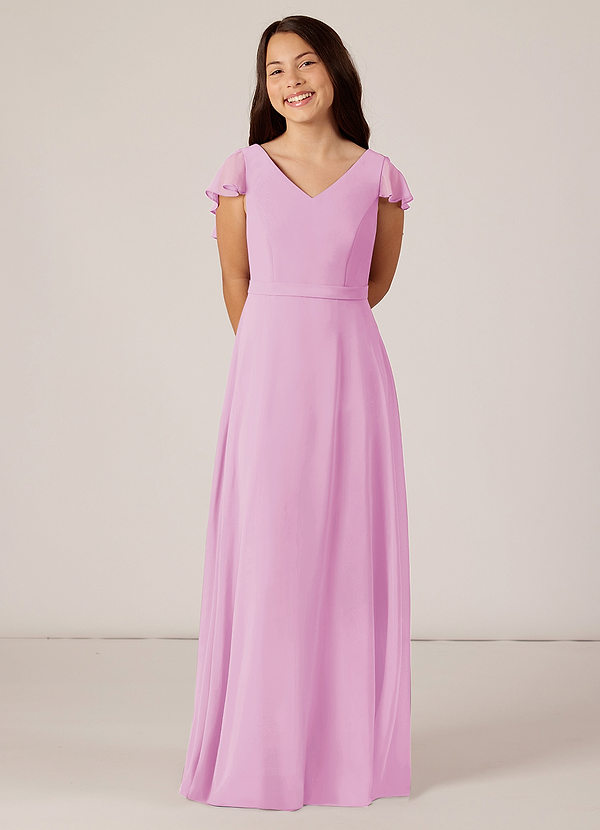 Candy Pink Azazie Agora JBD Junior Bridesmaid Dresses | Azazie