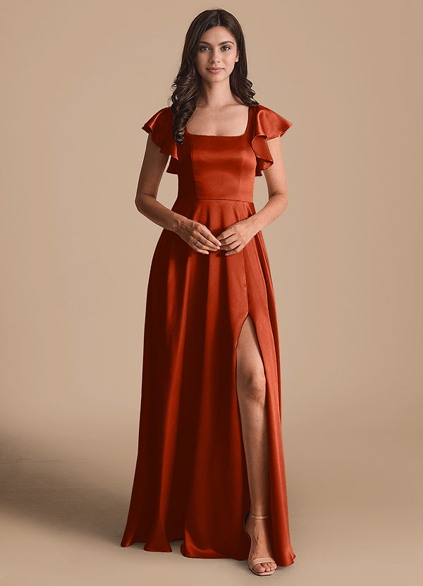 Azazie Bondi Paprika Bridesmaid Dresses | Azazie