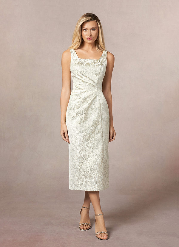 Champagne Upstudio Gila Mother of the Bride Dresses | Azazie