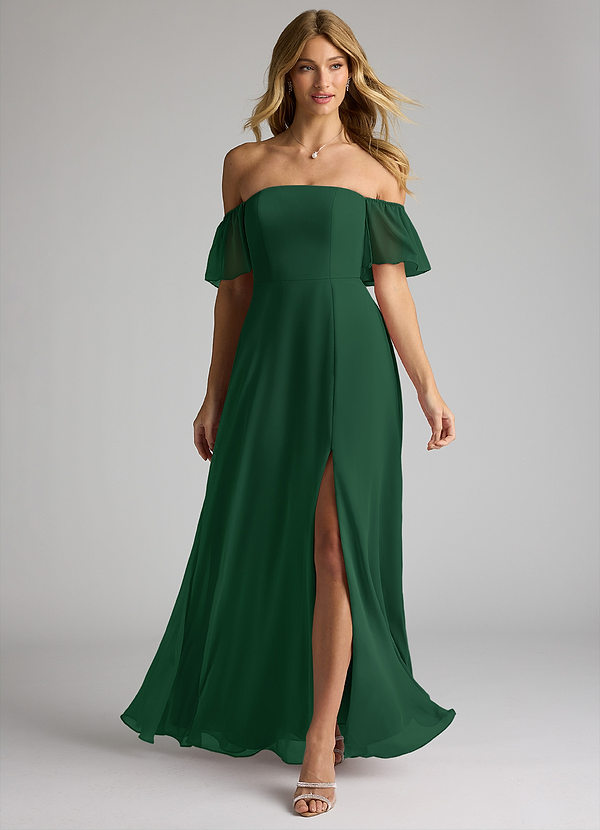 Azazie Sue Dark Green Bridesmaid Dresses | Azazie CA