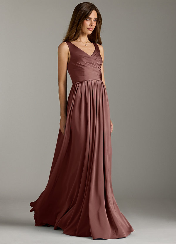 Azazie Keyla Espresso Bridesmaid Dresses | Azazie CA