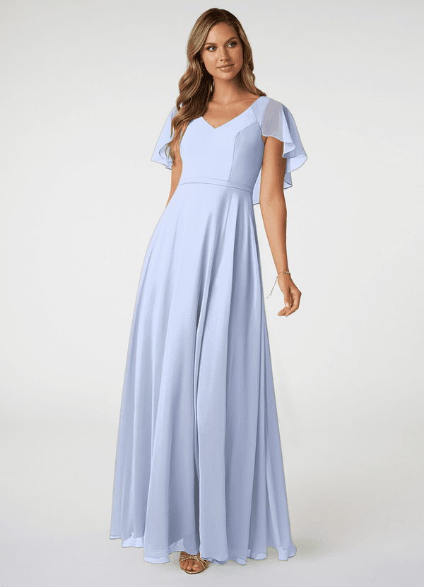 Azazie Jamie Ice Bridesmaid Dresses | Azazie CA