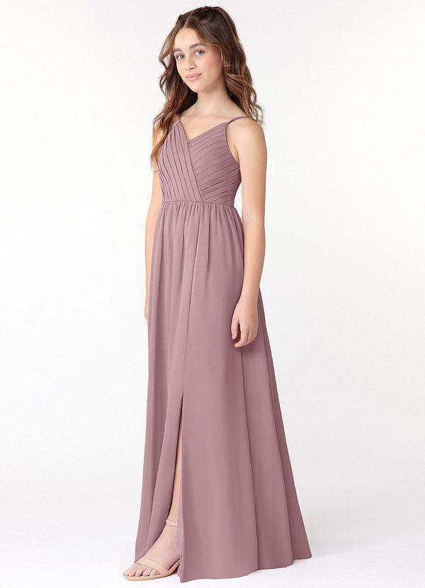 Dusty Rose Azazie Gracie JBD Junior Bridesmaid Dresses | Azazie