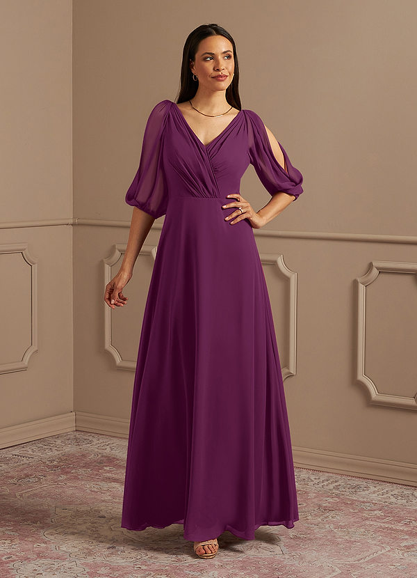 Raspberry Azazie Bronwyn Mother of the Bride Dress Mother of the Bride ...