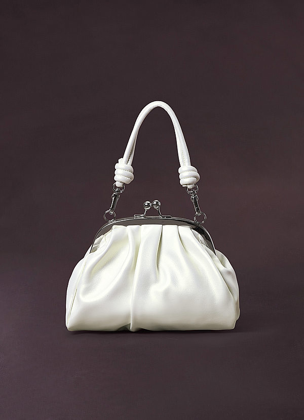 White Handbag With Soft Clouds Bags | Azazie