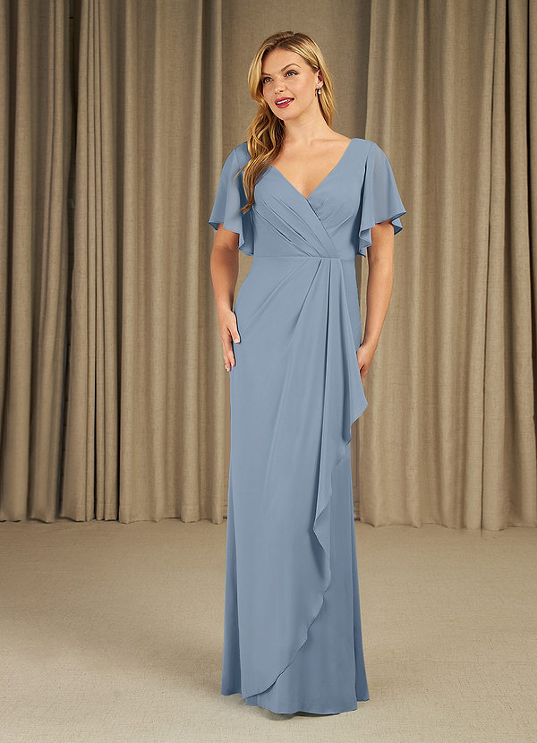 Dusty Blue Sample Dress | Azazie