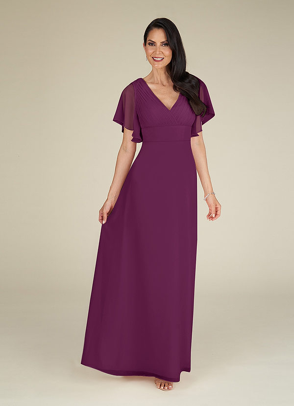 Raspberry Azazie Alessa Mother of the Bride Dress Mother of the Bride ...
