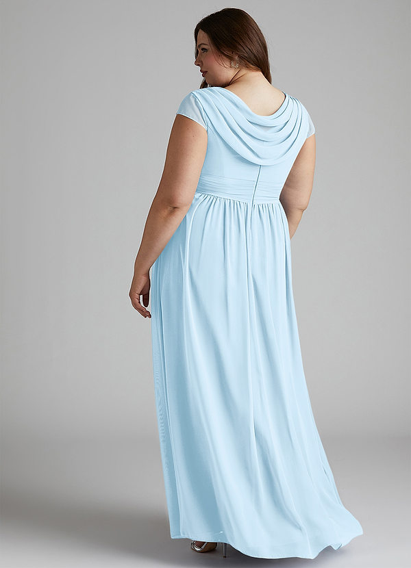 Azazie Organa Sky Blue Bridesmaid Dresses | Azazie