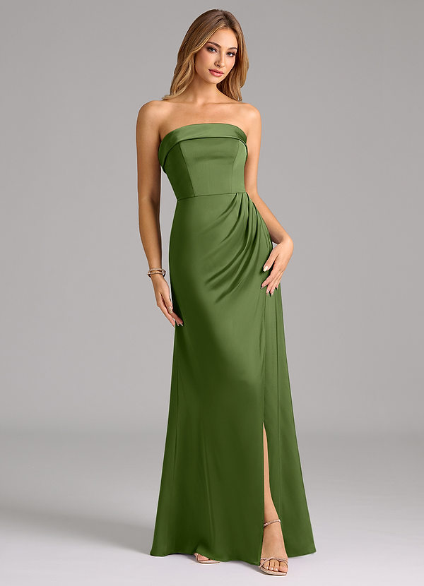 Azazie Aretha Juniper Bridesmaid Dresses | Azazie CA