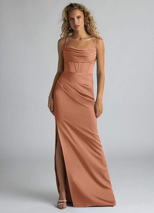 Azazie Mai Bronzer Bridesmaid Dresses | Azazie CA