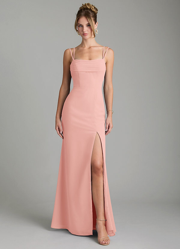 Azazie Egypt Rosette Chiffon Bridesmaid Dresses | Azazie