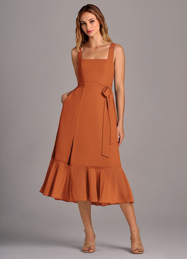 Azazie Deb Cinnamon Bridesmaid Dresses | Azazie