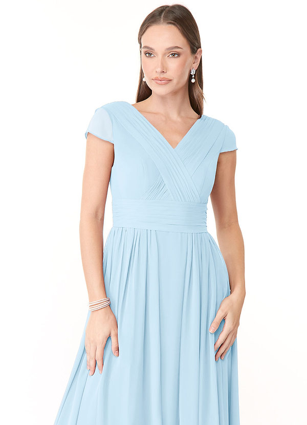 Azazie Organa Sky Blue Bridesmaid Dresses | Azazie