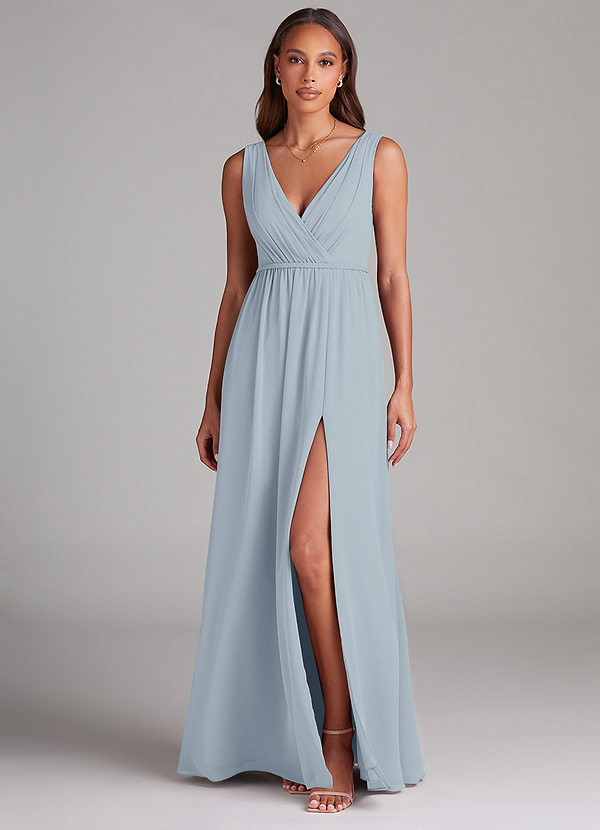 Azazie Tanicia Mist Bridesmaid Dresses | Azazie