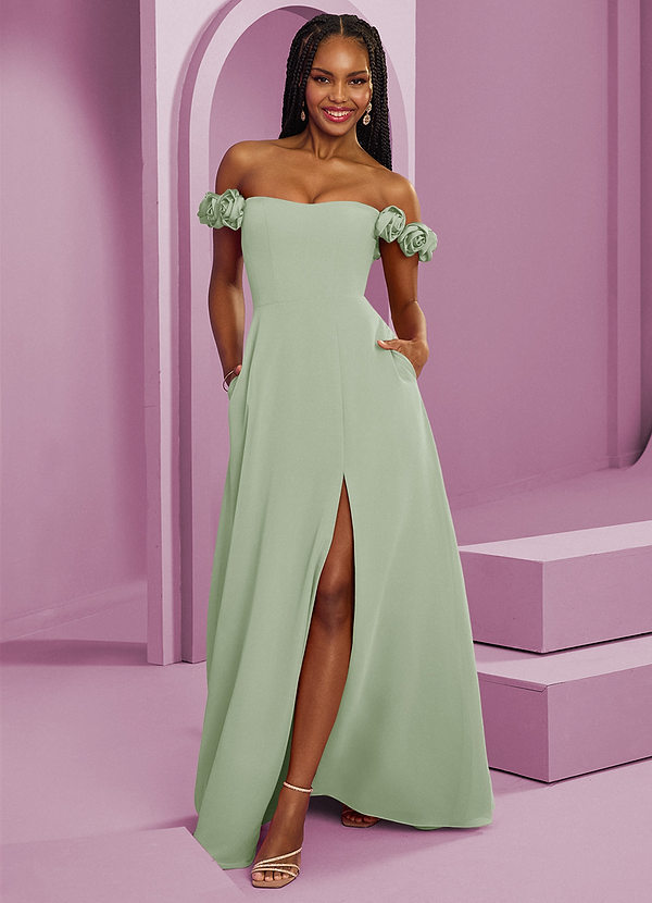 Barbie™ AZAZIE 1056 Dusty Sage Bridesmaid Dresses | Azazie