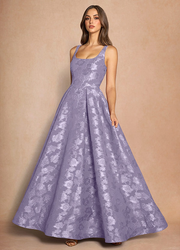 Briac Lilac Maxi Dress | Azazie