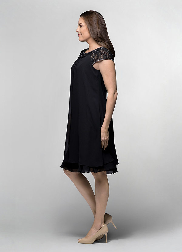 Azazie Tess Mbd Mother Of The Bride Dress Black Azazie