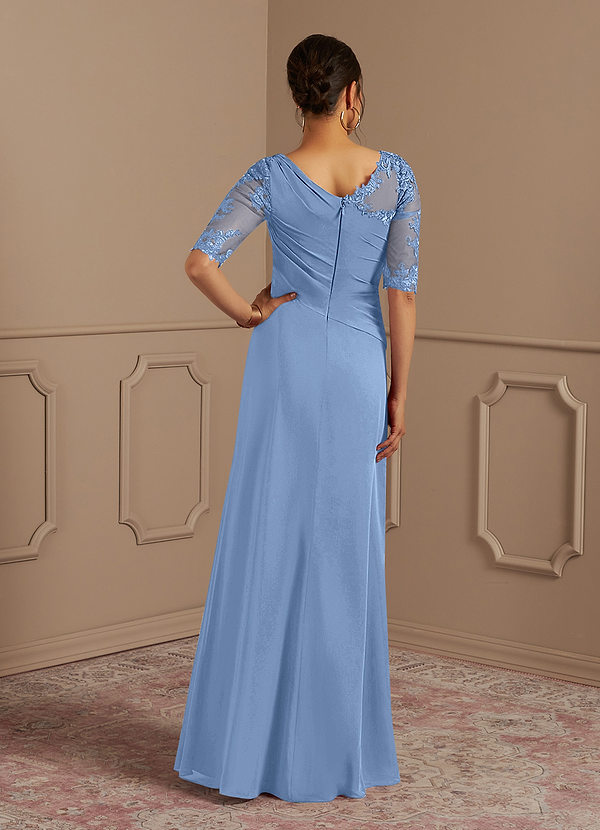 Steel Blue Mother Of The Bride Dresses | Azazie