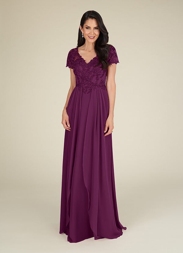 Raspberry Azazie Dunja Mother of the Bride Dress Mother of the Bride ...