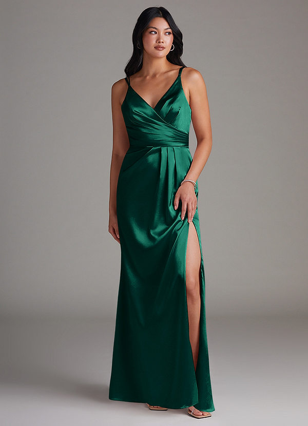 Aqua Try-on Dress Sample Dress Emerald Bridesmaid Dresses | Azazie