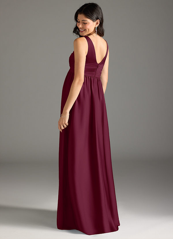 Azazie Yetta Maternity Bridesmaid Dresses in Mulberry | Azazie CA