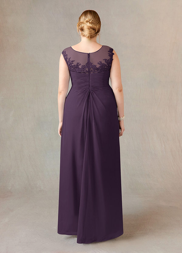 Plum Plus Size Mother Of The Bride And Groom Azazie