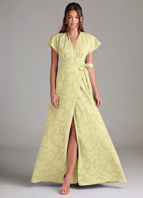 Azazie Ling Lemon Sorbet Bridesmaid Dresses | Azazie CA