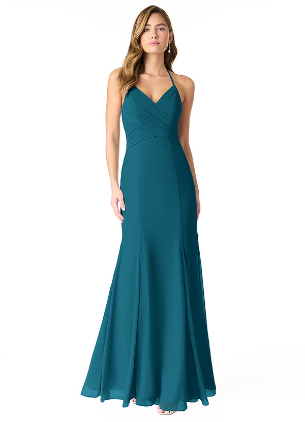Azazie Carolina Ink Blue Bridesmaid Dresses | Azazie