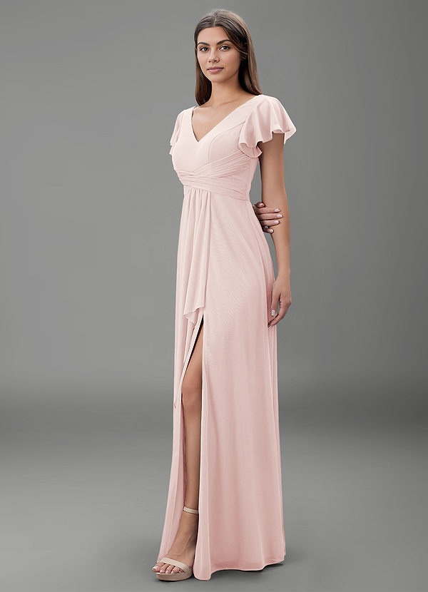 Azazie Omari Rose Petal Bridesmaid Dresses | Azazie