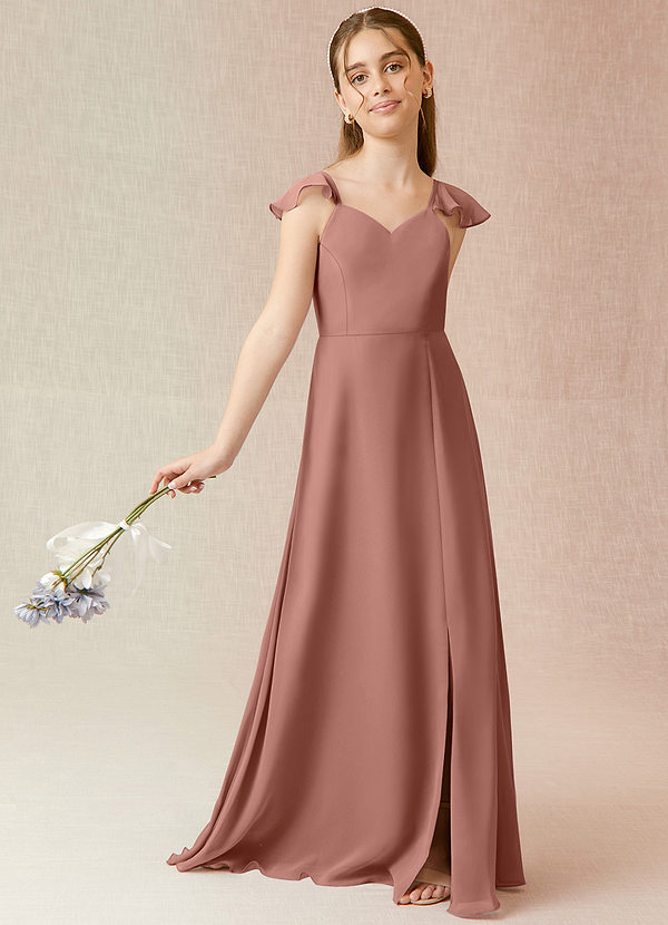 Cedar Rose Azazie Everett JBD Junior Bridesmaid Dresses | Azazie