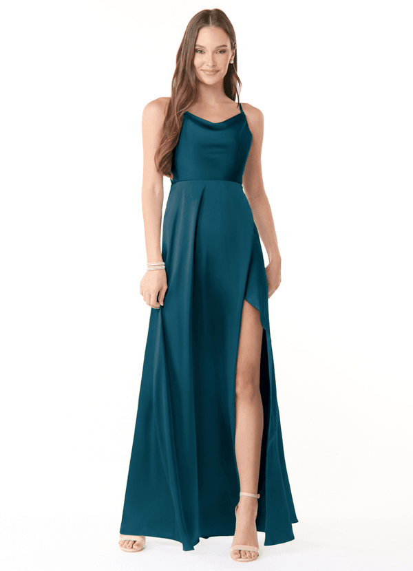 Azazie Naomie Ink Blue Bridesmaid Dresses | Azazie CA