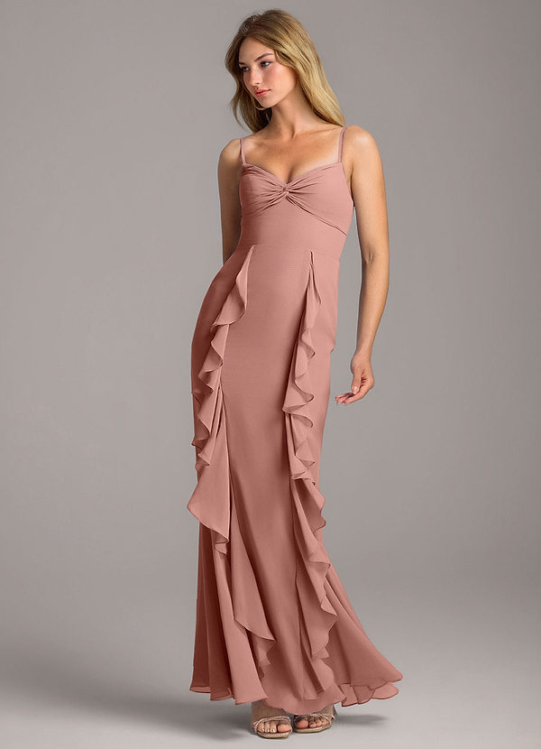 Azazie Alandra Cedar Rose Bridesmaid Dresses | Azazie