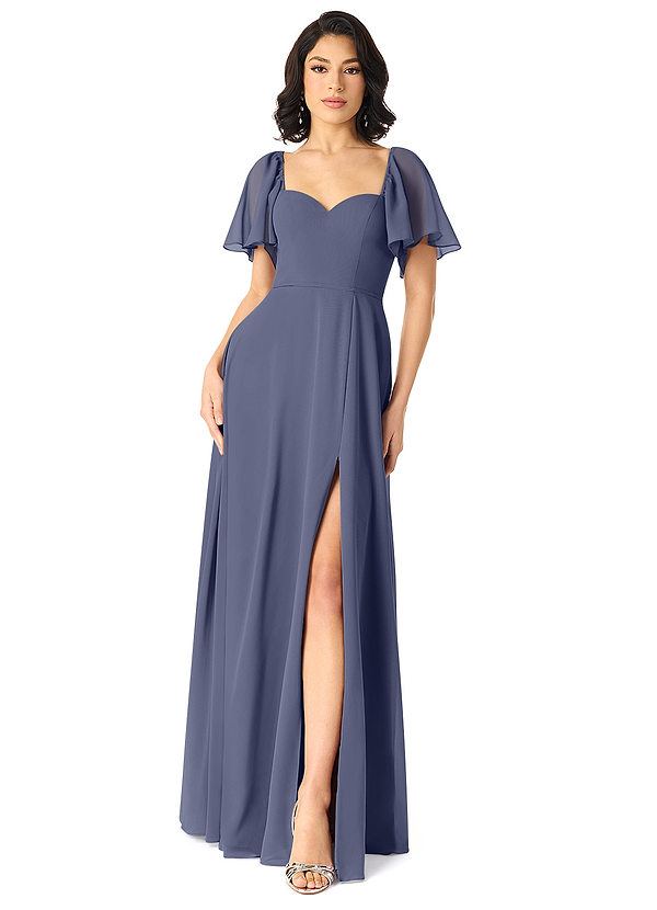 Azazie Chloe Stormy Bridesmaid Dresses | Azazie