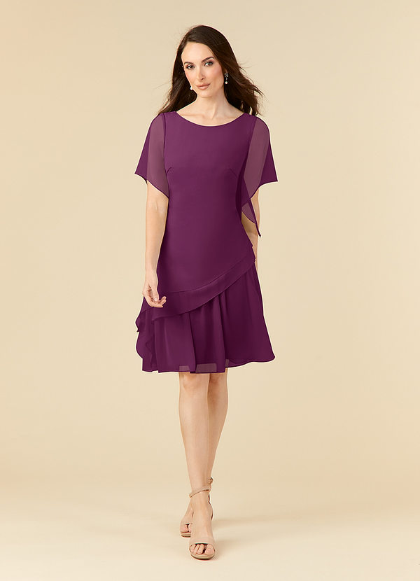 Raspberry Azazie Louisa Mother of the Bride Dress Mother of the Bride ...