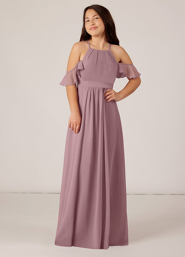 Dusty Rose Azazie Brittney JBD Junior Bridesmaid Dresses | Azazie