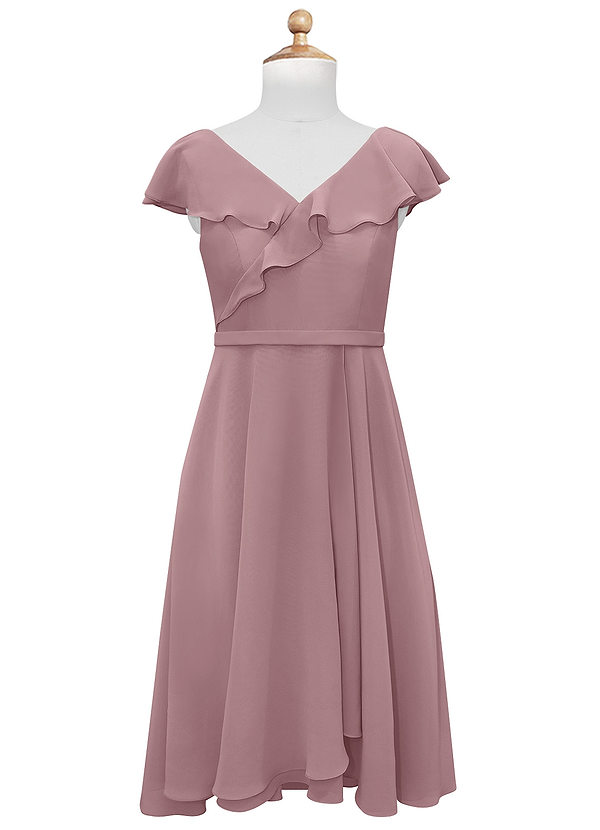 Dusty Rose Azazie Posie JBD Junior Bridesmaid Dresses | Azazie