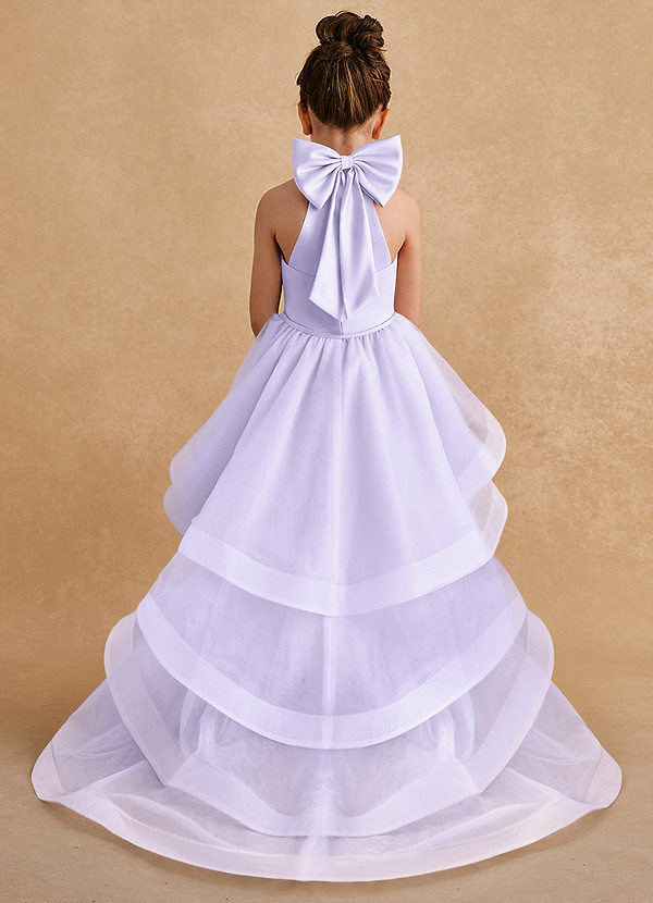 Azazie Bev Lilac A-Line Convertible Tulle Dress | Azazie