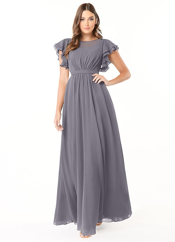 Shadow Azazie Daphne Modest Bridesmaid Dresses | Azazie
