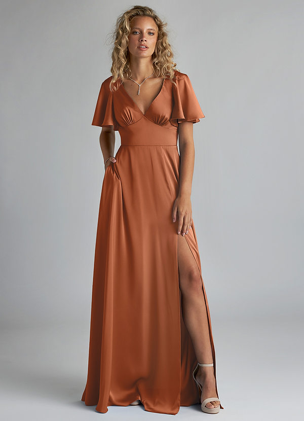 Copper Bridesmaid Dresses | Azazie