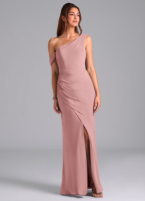 Azazie Madelyn Dusty Rose Bridesmaid Dresses | Azazie