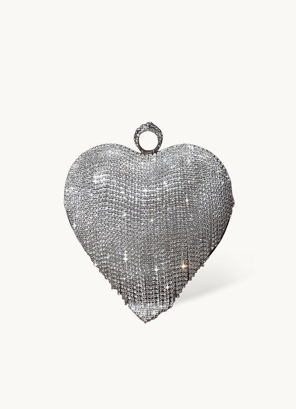 Silver Exquisite Tassel Evening Bag | Azazie CA