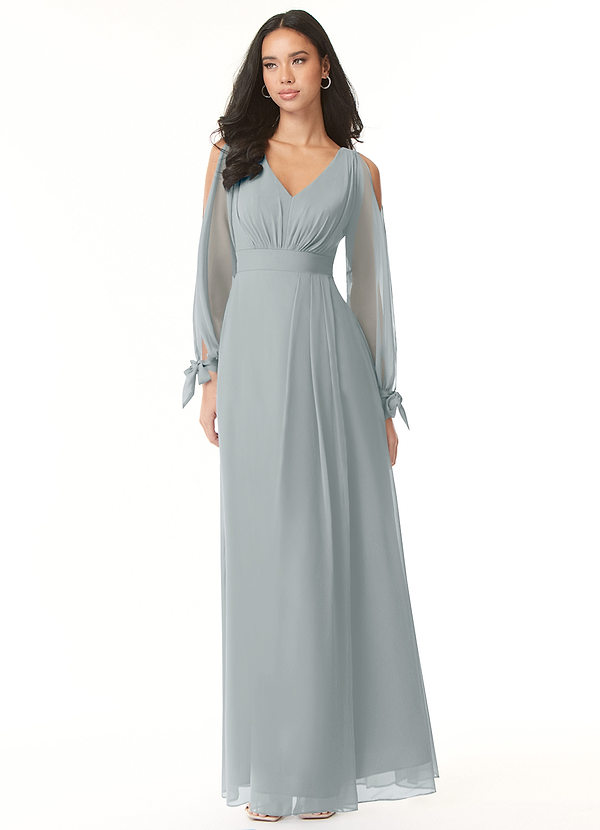 Dolphin Grey Azazie Matilda Bridesmaid Dresses | Azazie