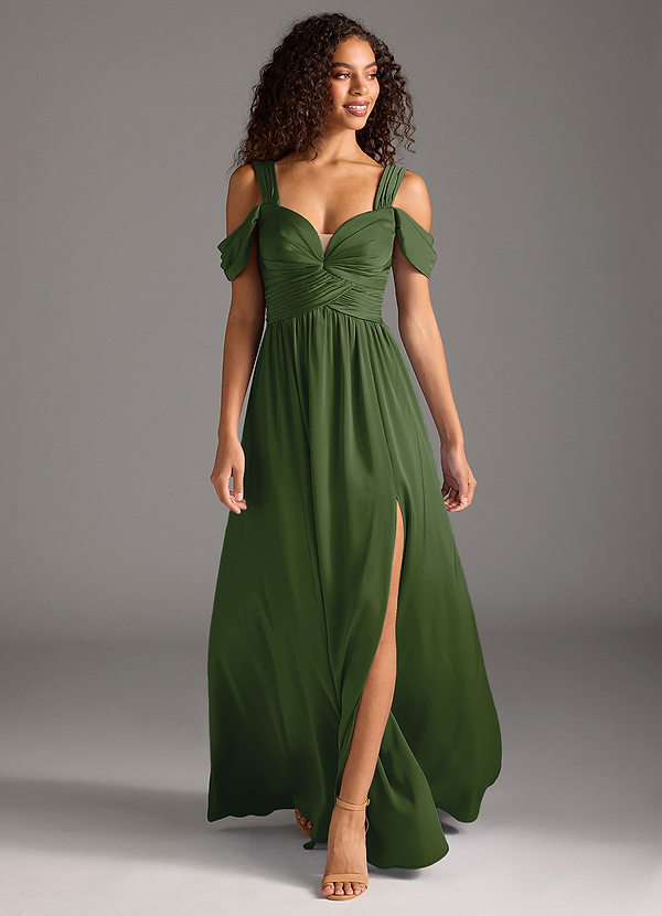 Azazie Lianne Juniper Bridesmaid Dresses | Azazie CA