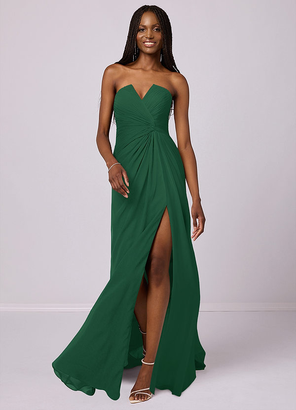 Barbie™ AZAZIE 1028 Dark Green Bridesmaid Dresses | Azazie