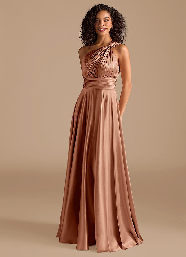 Azazie Charlize Bronzer Bridesmaid Dresses | Azazie CA